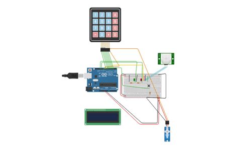 Circuit Design Servokeypad Opening Servo Motor Door 2 Led Egr 030 Tinkercad
