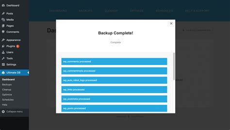 Ultimate DB Manager WordPress Database Backup Cleanup Optimize