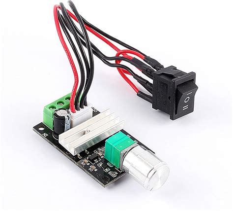 Amazon Com PWM DC Motor Speed Controller DC V A Reversible Pulse Width PWM DC Motor Speed