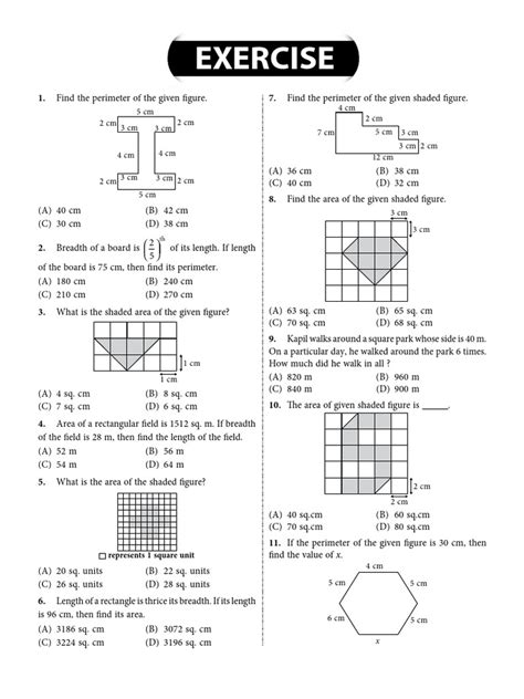perimeter and areas 5th for more jeebytes xyz 3 7 pdf