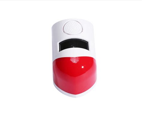 WiFi Световая звуковая сигнализация на солнечной батарее, с датчиком ...