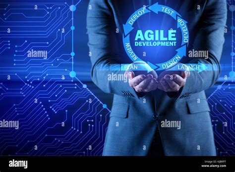 Concept Of Agile Software Development Stock Photo Alamy