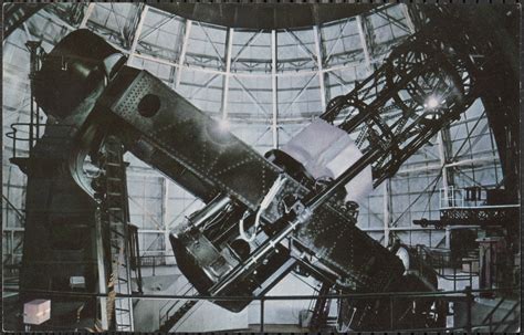 Giant 100 Inch Telescope Mt Wilson Observatory California Digital Commonwealth