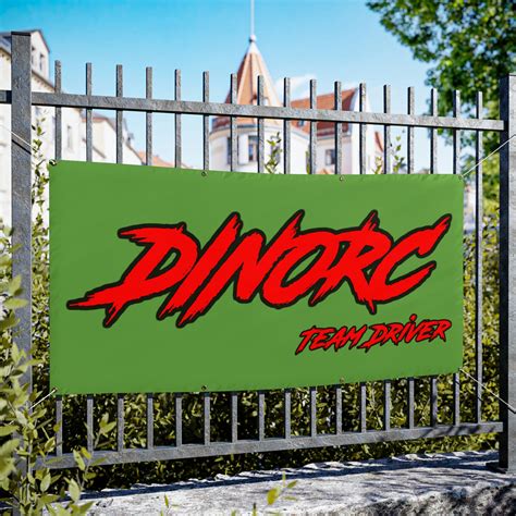 Dinorc Team Driver Vinyl Banners
