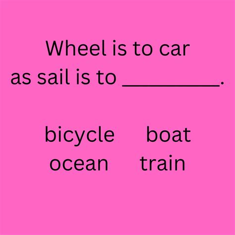 Can You Solve These Word Analogies Cognitive Literacy Solutions