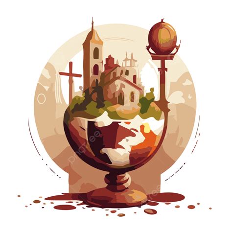 세계 친교 일요일 벡터 십자가 만화와 스티커 클립 아트 지구본 상표 클립 아트 Png 일러스트 및 벡터 에 대한 무료 다운로드 Pngtree