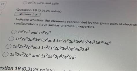 Solved Question Points Indicate Whether The Chegg Com