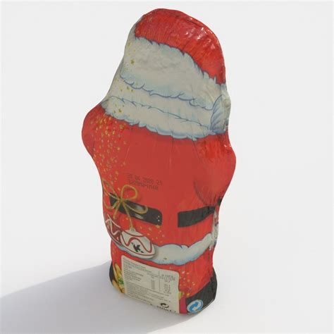 초코 산타 클로스 3d 모델 25 Lwo Fbx Obj Free3d