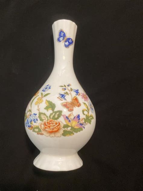 Вазочка Aynsley “cottage Garden” — цена 550 грн в каталоге Статуэтки Купить товары для дома и