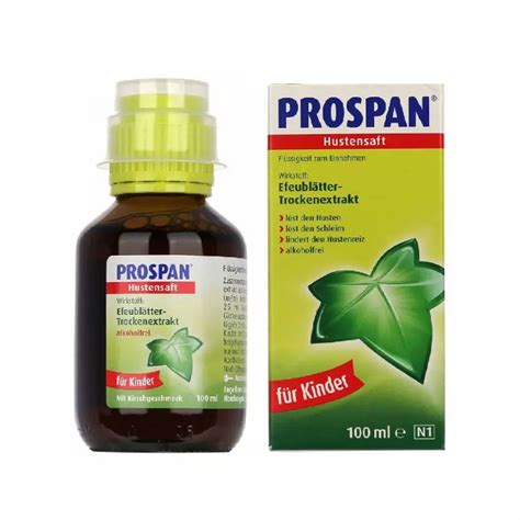 Thuốc Ho Prospan Đức 100ml Hiệu Quả Trong Phòng Ngừa Và điều Trị Ho Vn