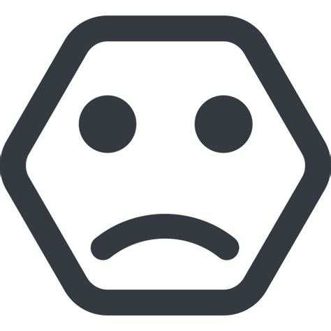 smiley sad wide icon by friconix fi hwluxl smiley sad wide line wide