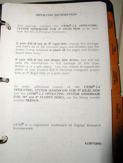 Vintage Computer Photos Subject Xerox 820 Ii Computer History