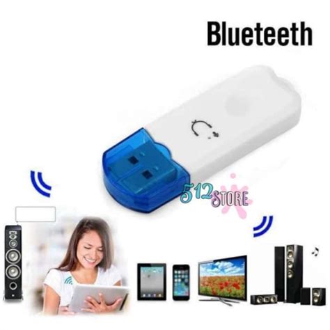 Promo USB BLUETOOTH RECEIVER WIRELESS AUDIO USB WIRELESS DONGLE Diskon Di Seller Woles