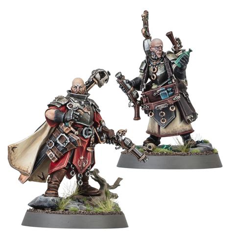 Age Of Sigmar Marshal Ashfield And Squire Udo 1 литник [aos]