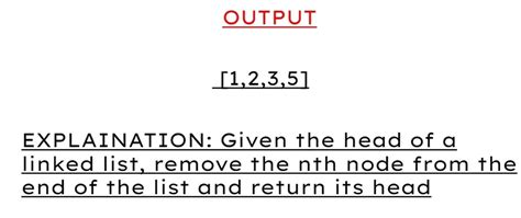 Remove Nth Node From End Of List Leetcode Python DEV Community