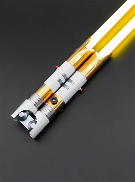 Replica Series Temple Guard Gold White Hilt Handle Lightsaber