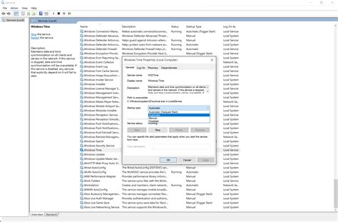 Windows How Can I Sync The Computers Clock Upon Startup Stack