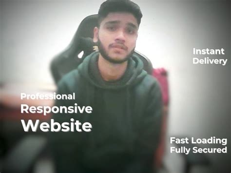 professional and responsive website upwork
