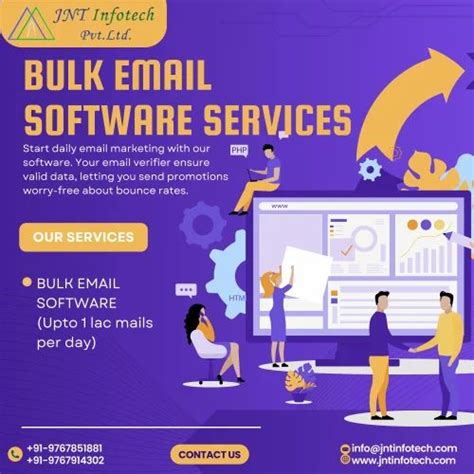 Bulk Email Software Service Free Trial And Download Available At ₹ 1999
