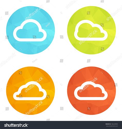 Set Infographic Web Icons Flat Design Stock Vector Royalty Free Shutterstock