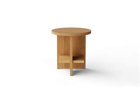 Tee Round Side Table By Matteo Fogale For Nine Scp