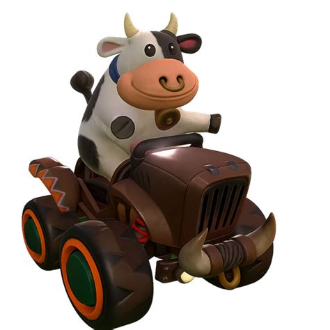 🐄 Cow Mario Kart World・ Stl File For 3d Printing・cults
