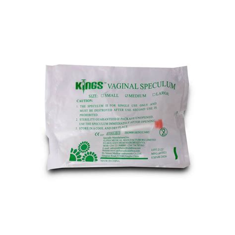 Disposable Vaginal Speculum Medium Alpha Medical Manufacturers Limited