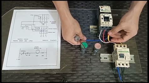 Start Stop Motor Control Circuit Diagram And Actual Tutorial Rgdelectricalworkstutorial Youtube