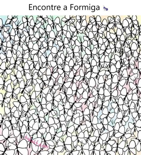 Encontre A Formiga Na Imagem