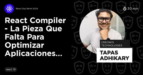 react compiler la pieza que falta para optimizar aplicaciones react
