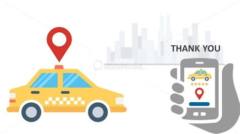 Ride Hailing App Template Design SlideModel