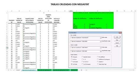 1°guia Para Tablas Cruzadas Con Megastat Pdf