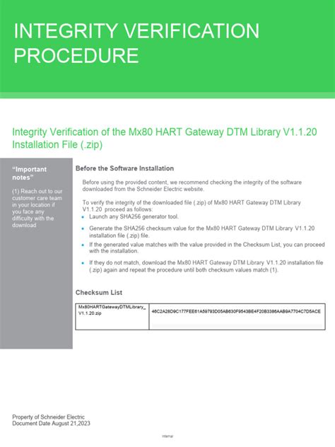 mx80 hart gateway dtm library v1 1 20 integrity verification