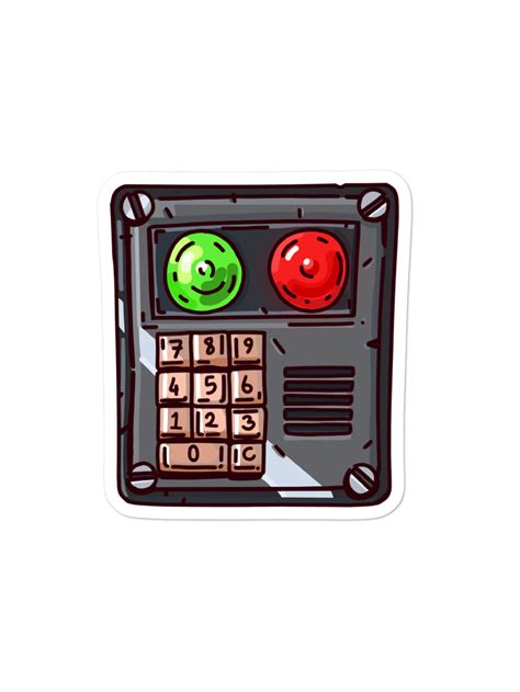 Codelock Sticker RUSTFANART