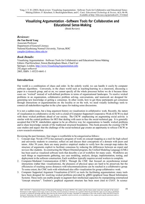 Pdf Visualizing Argumentation Software Tools For Collaborative And