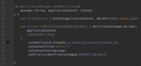 Android Notification 사용별빛 연구소starlight Lab