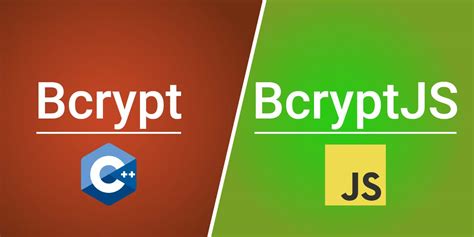 bcrypt vs bcryptjs understanding the differences and choosing the