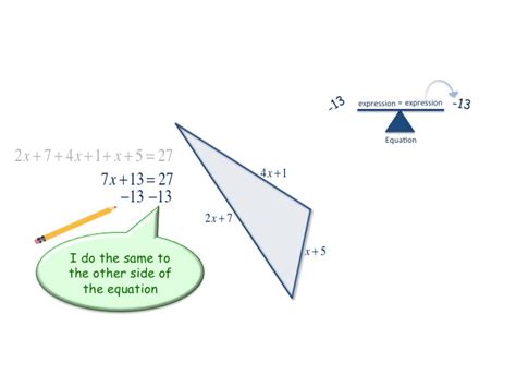 Perimeter And Algebra Triangle Problem The Get It Guide