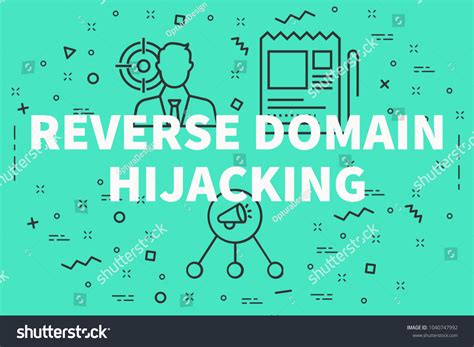 Conceptual Business Illustration Words Reverse Domain Stock Illustration 1040747992 Shutterstock