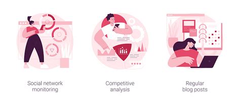 마케팅 및 Pr 추상 적 개념 벡터 일러스트레이션 Brand Name Online Messaging Platform에 대한 스톡 벡터 아트 및 기타 이미지 Brand