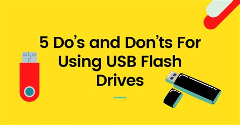 Dos And Donts For Using USB Flash Drives SecureBlitz Cybersecurity