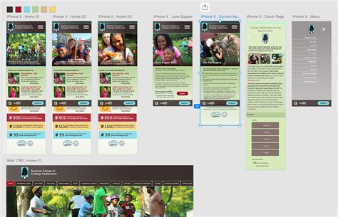 ADOBE XD PROTOTYPES Mike Spangler Design