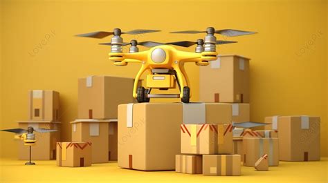드론을 통한 개념적 소포 배송 혁신의 3d 렌더링 혁신 개념 배경 표현 배경 화물 운송 배경 이미지 Hd 혁신 개념 표현 화물 운송 배경 사진 무료 다운로드
