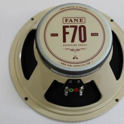 Fane F70 UK Made Ascension 12 Inch Guitar Speaker Choose Reverb