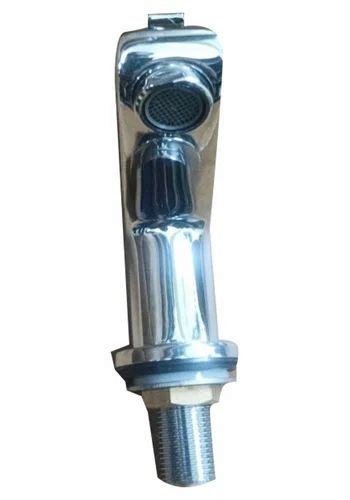 Stainless Steel Round Silver Ss Pillar Cock For Bathroom Fitting Size