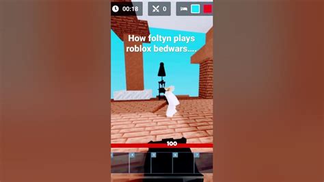 How Foltyn Plays Roblox Bedwars Youtube