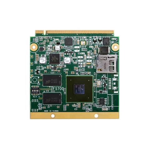 Dfi Freescale Imx6 Arm Cortex A9 2x Core Qseven Module Impulse Embedded