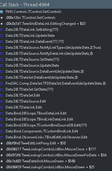 Av Error Wlookup Combo On Detail Grid In Masterdetail Config Woll2woll Software