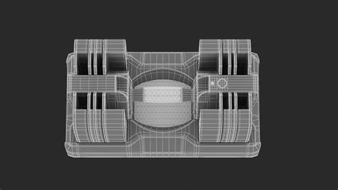 Bowflex Selecttech 560 Dumbbells 3d Model By Frezzy
