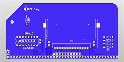 Compact Flash Module RC2014